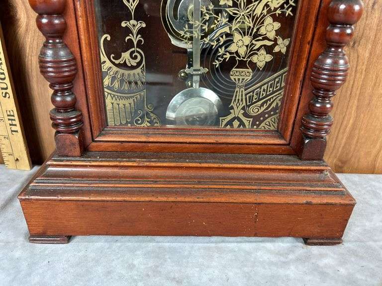 Seth Thomas Atlas Quarter-Hour mantel clock - Circ 1880 - no key ...