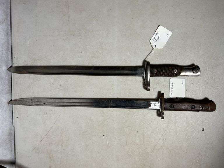 (2) bayonets - Kaufman Realty & Auctions