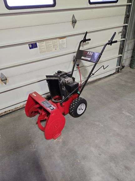Snapper 22" snow thrower - Kaufman Realty & Auctions