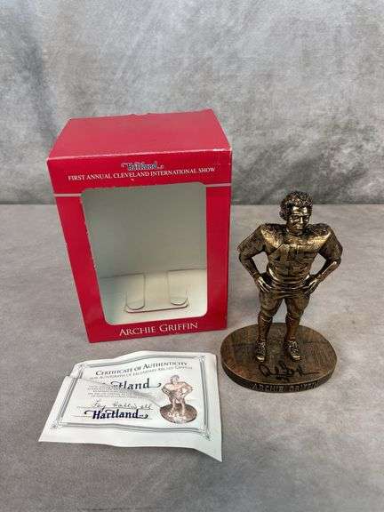 Archie Griffin Ohio State legend autographed Hartland statue #263 of ...