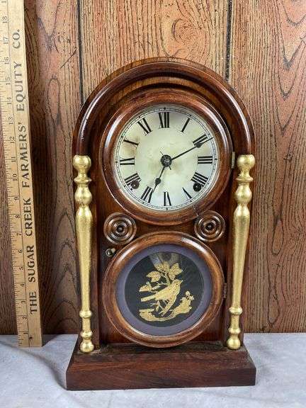 Ingraham 8-day mantel clock - Circ 1875 - Kaufman Realty & Auctions