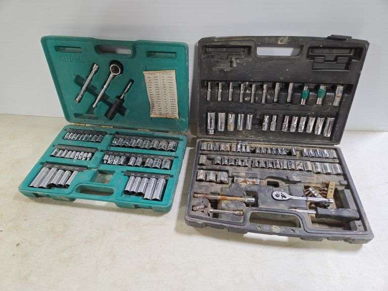 (2) partial socket sets - Kaufman Realty & Auctions
