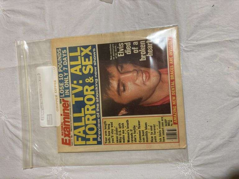 VINTAGE MINT CONDITION TABLOID PAPERS - Kaufman Realty & Auctions