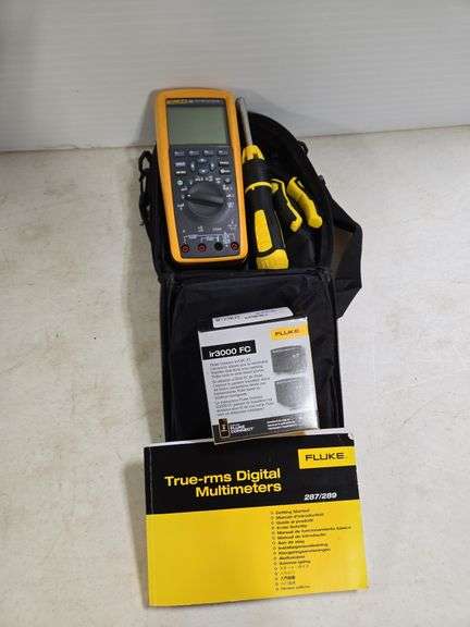 Fluke 289 True RMS Multimeter & fluke connect - Kaufman Realty & Auctions