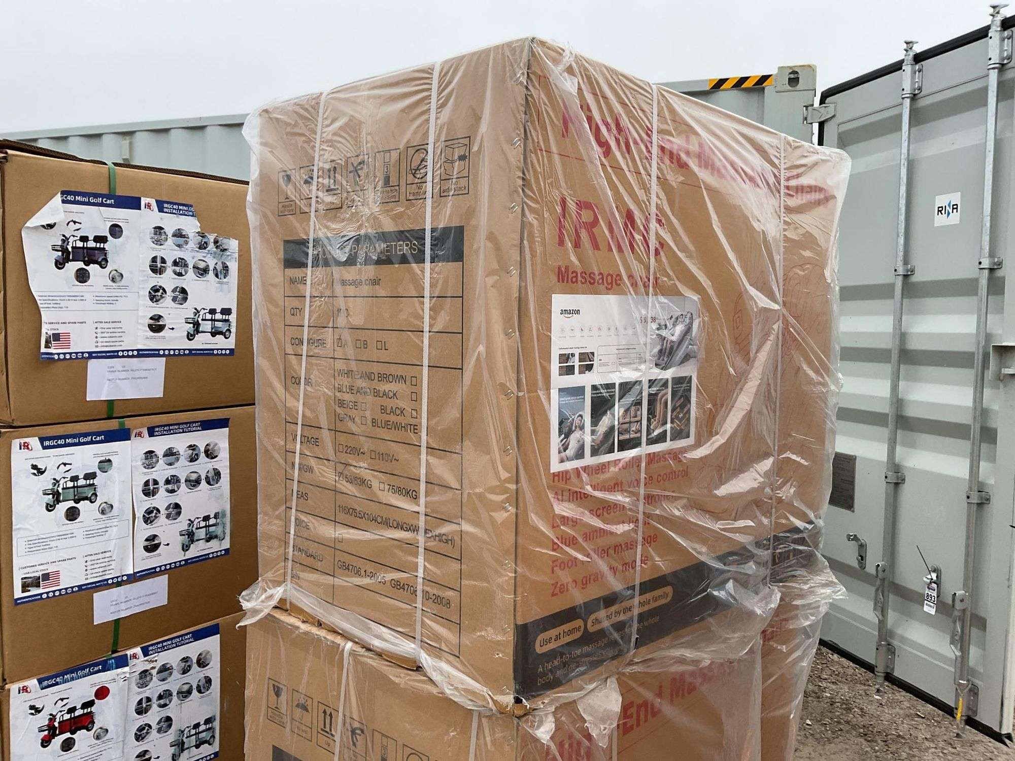 New Unused 2025 IR Model IRMC High End Massage Chair, AI Intelligent ...