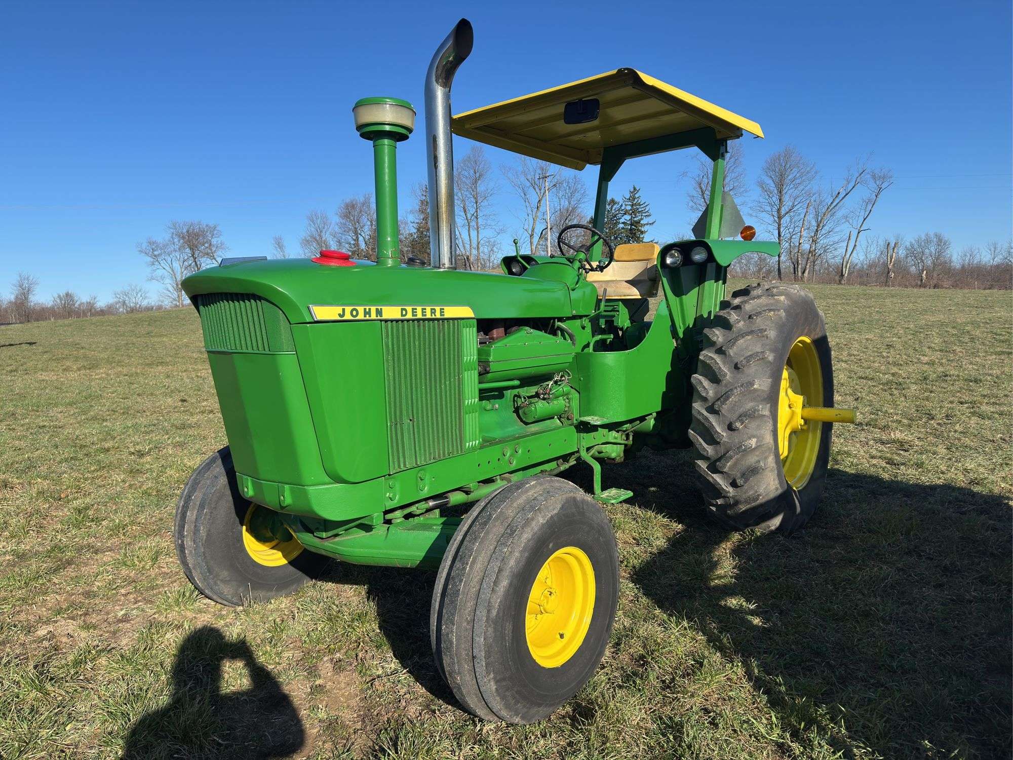 John Deere 5020 Pulling Tractor 38hrs. on Rebuilt - Kaufman Realty ...