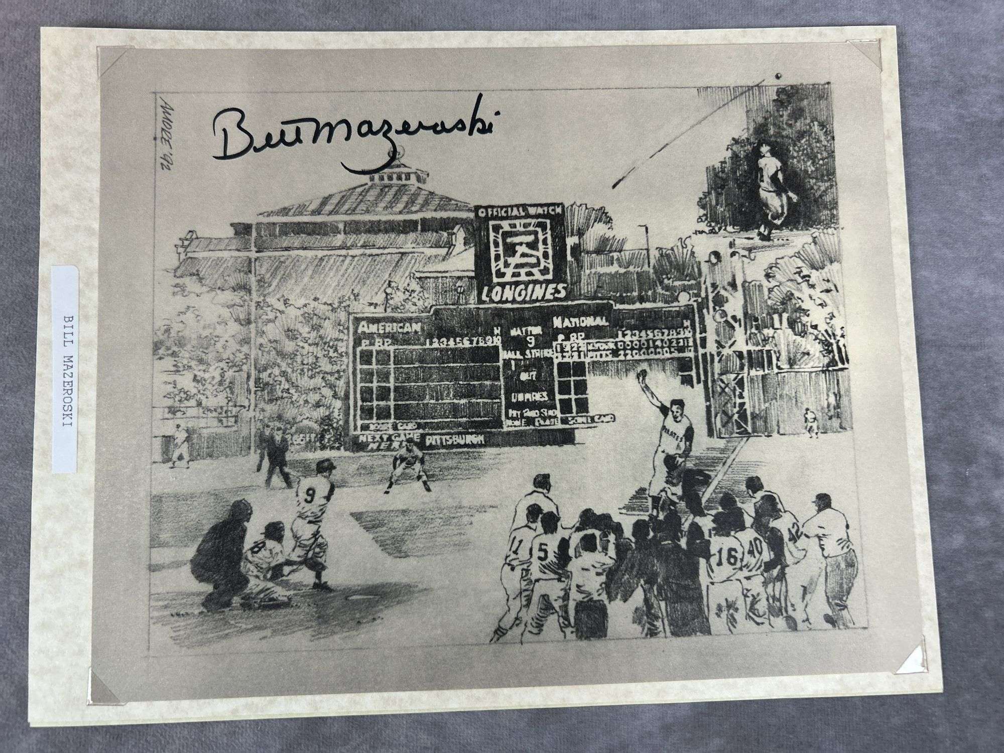 Bob Feller, Don Sutton, Willie McCovey, Joe McCarthy & Bill Mazeroski ...