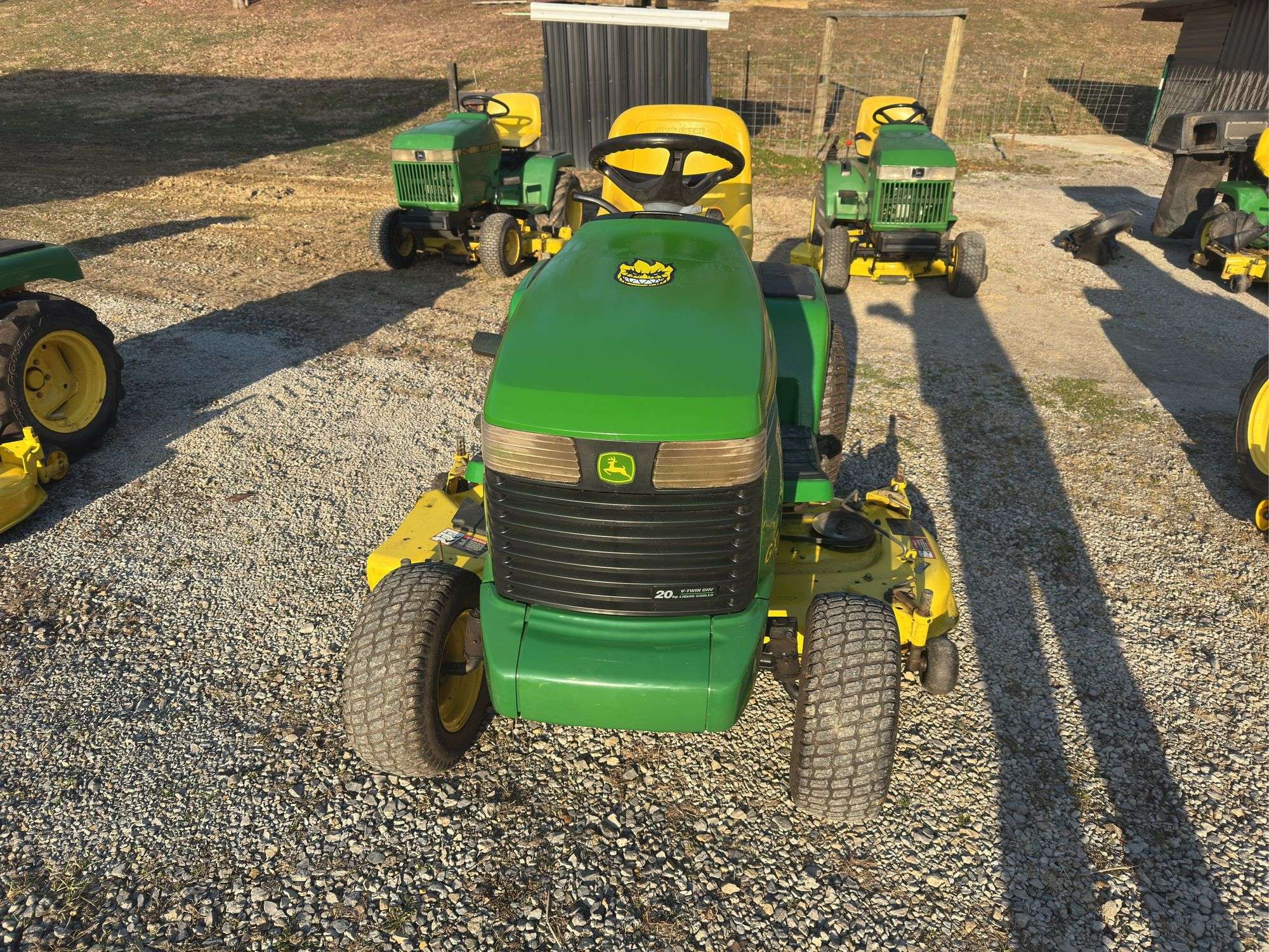 JD GX 345 tractor w/ 54” deck - Kaufman Realty & Auctions