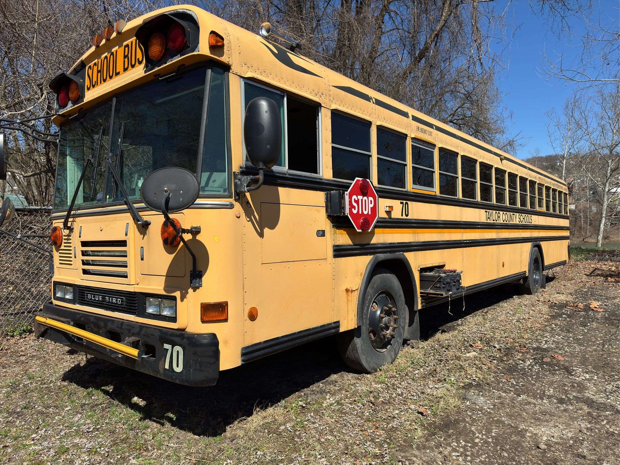 2006 Bluebird School Bus Vin#1BABNCKA06F237265 - Kaufman Realty & Auctions