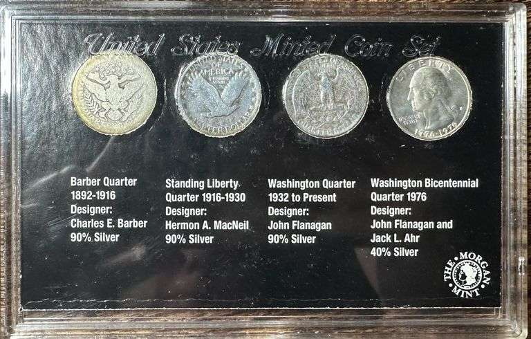 20th Century Silver Quarter Collection - Kaufman Realty & Auctions
