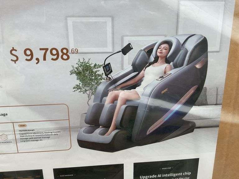New Unused 2025 IR Model IRMC High End Massage Chair, AI Intelligent ...