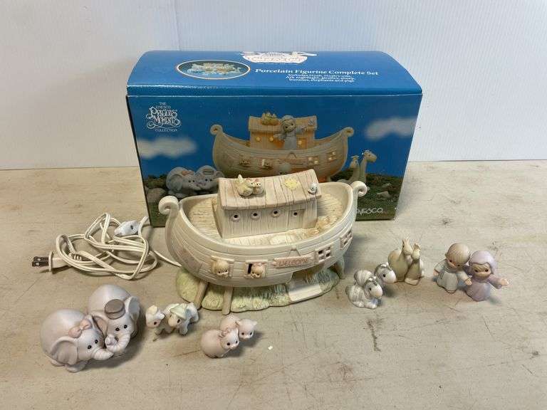 The Enesco Precious Moments Noah’s Ark collection - w/ box - Kaufman ...
