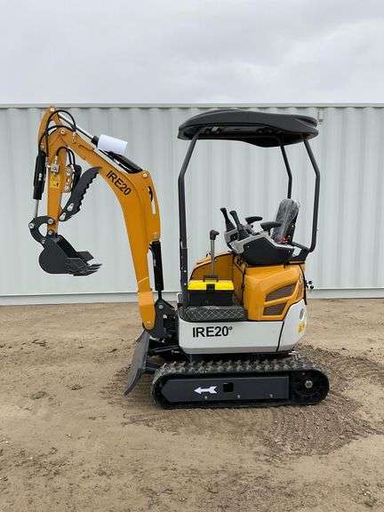 New Unused 2025 IR Model IRE20 Mini Excavator, 14 Hp Kubota Diesel ...