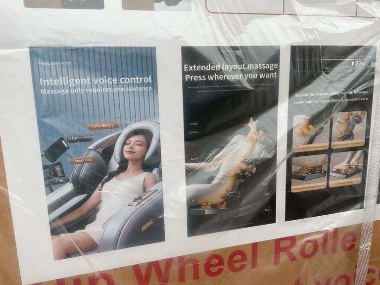 New Unused 2025 IR Model IRMC High End Massage Chair, AI Intelligent ...