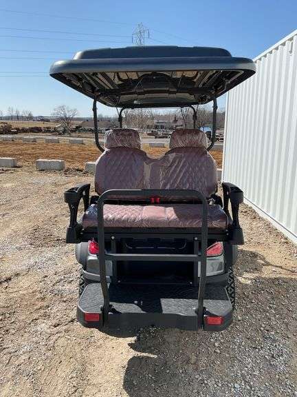 New Unused 2025 IR Model IRGC80 Electric Golf Cart, 60 Volt, 12" Off ...