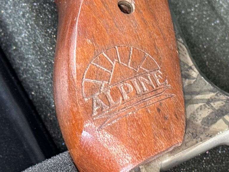 Alpine Archery Compound Bow w/ Arrows and Case - Kaufman Realty & Auctions