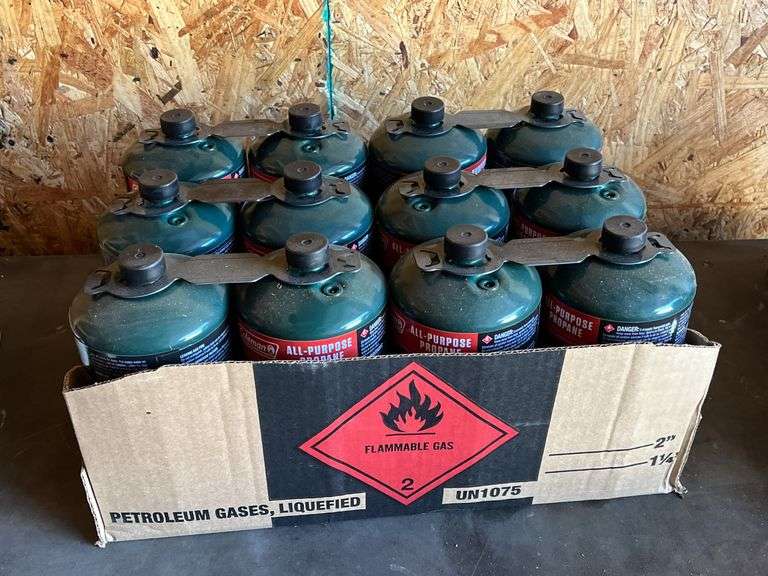 Coleman Propane Tanks - Kaufman Realty & Auctions