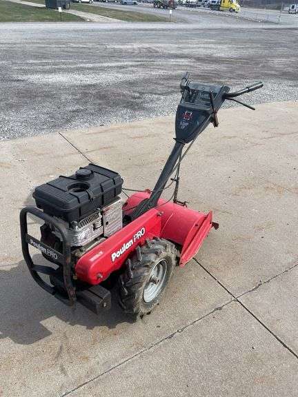 Poulan pro rear tine tiller - 5.5 HP - Kaufman Realty & Auctions