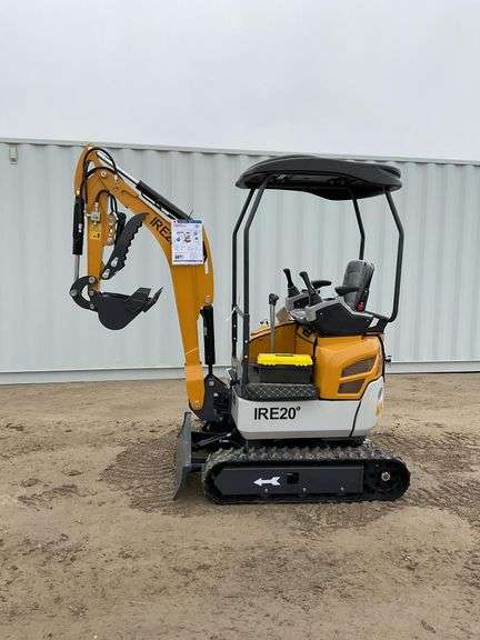 New Unused 2025 IR Model IRE20 Mini Excavator, 14 Hp Kubota Diesel ...