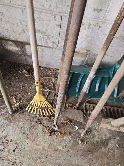 Hand tools- includes pick axe, sledgehammer, rakes - Kaufman Realty ...