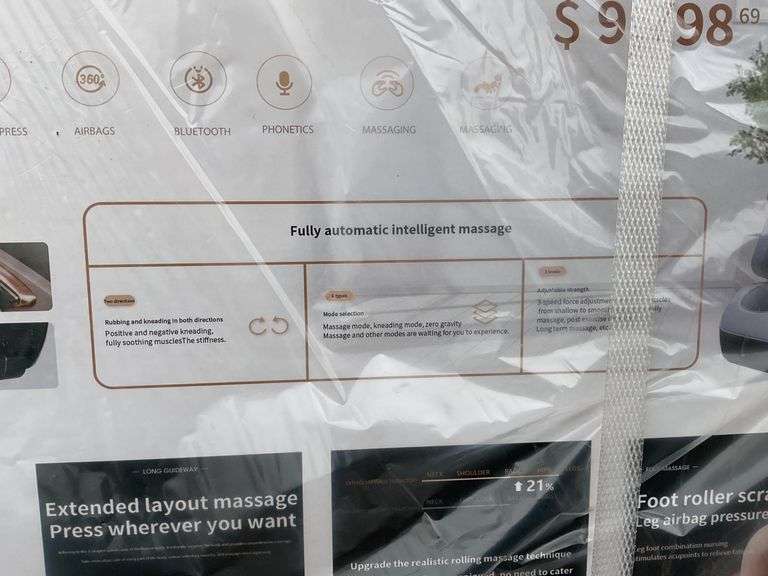 New Unused 2025 IR Model IRMC High End Massage Chair, AI Intelligent ...