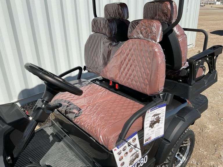 New Unused 2025 IR Model IRGC80 Electric Golf Cart, 60 Volt, 12" Off ...