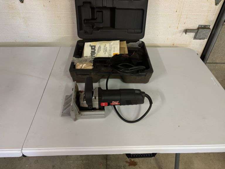 Biscuit Joiner and 3-piece round over router bit set - Kaufman Realty ...