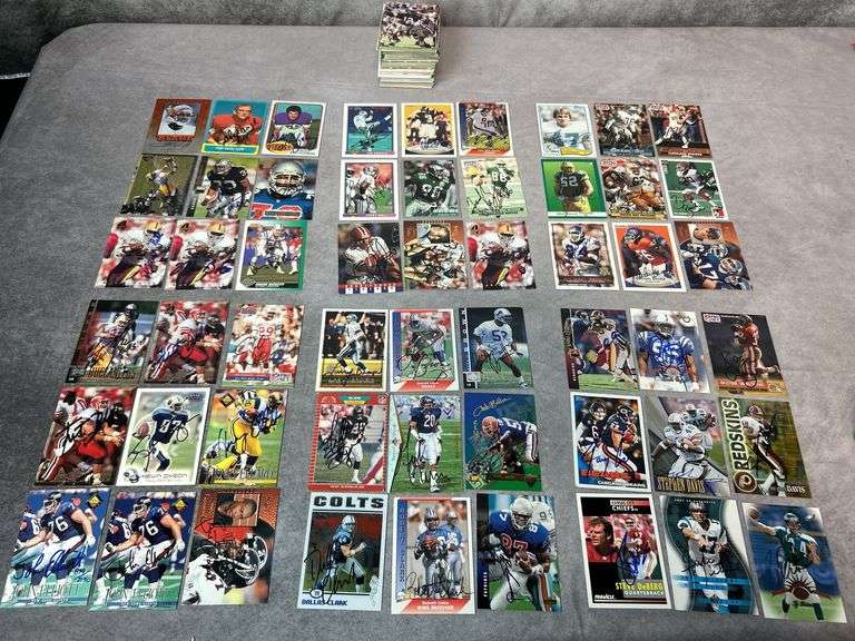 (225+) Signed Football Cards - Kaufman Realty & Auctions
