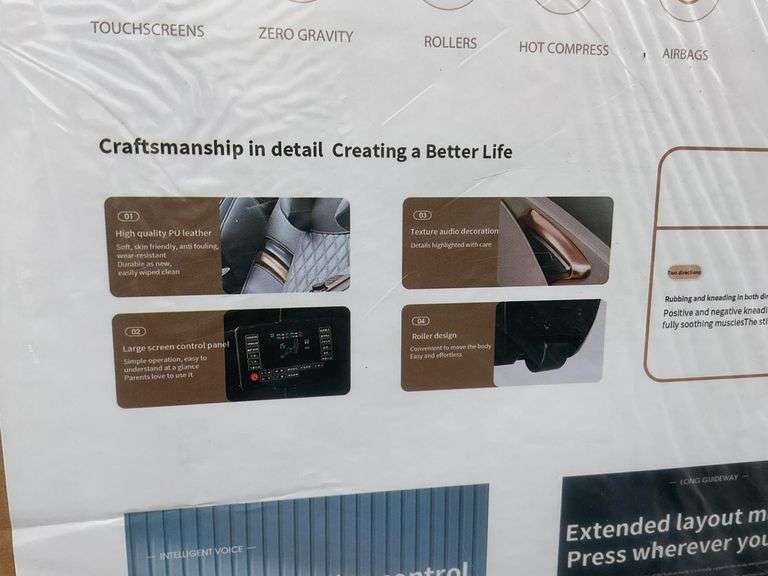 New Unused 2025 IR Model IRMC High End Massage Chair, AI Intelligent ...