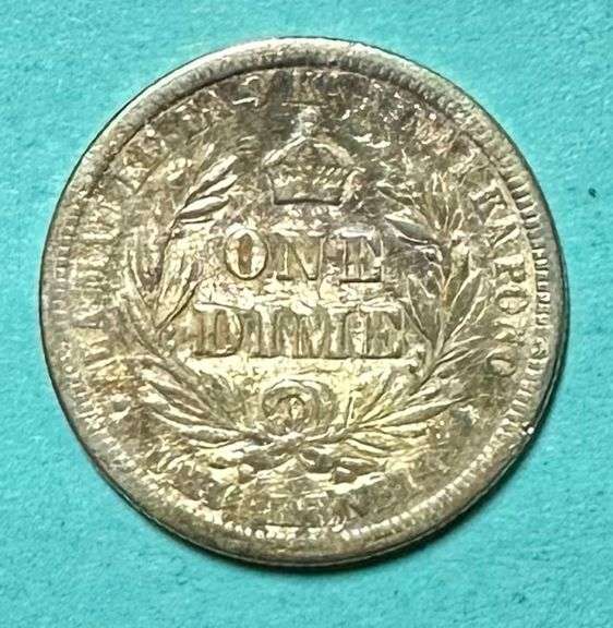 1883 Hawaiian Dime - Kaufman Realty & Auctions