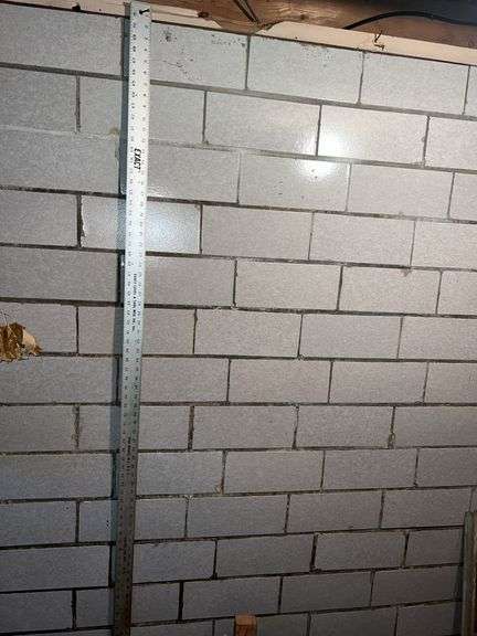 6 ft metal ruler - Kaufman Realty & Auctions