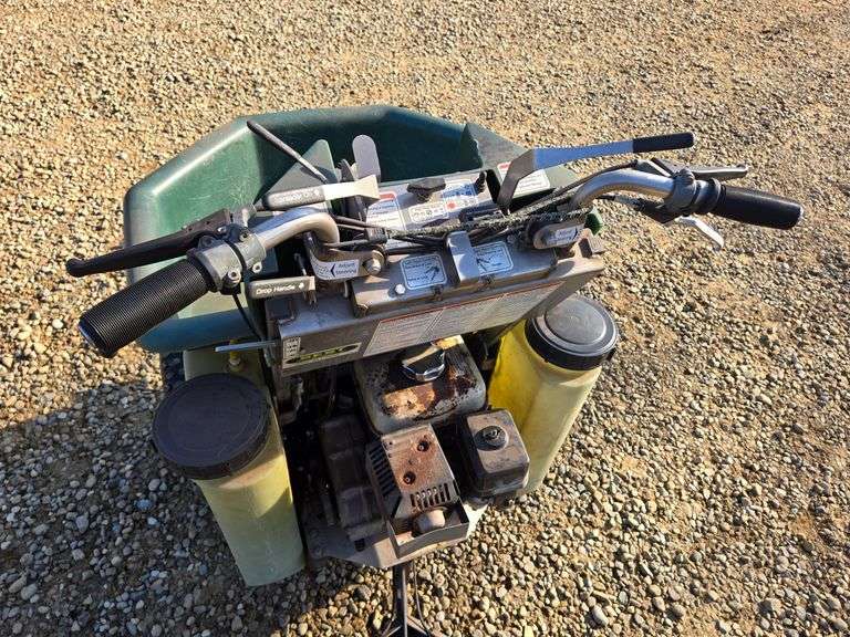 Perma Green ride-on sprayer spreader - Kaufman Realty & Auctions