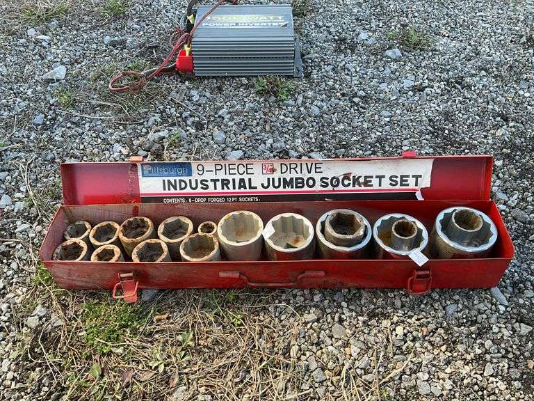Industrial Jumbo Socket Set - Kaufman Realty & Auctions