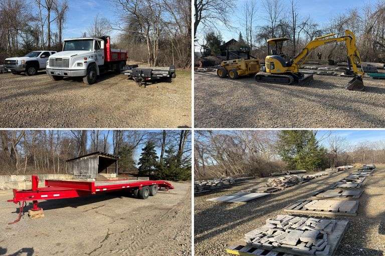 Trucks, Equipment, Landscaping - Kaufman Realty & Auctions