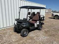 New Unused 2025 IR Model IRGC80 Electric Golf Cart, 60 Volt, 12" Off ...