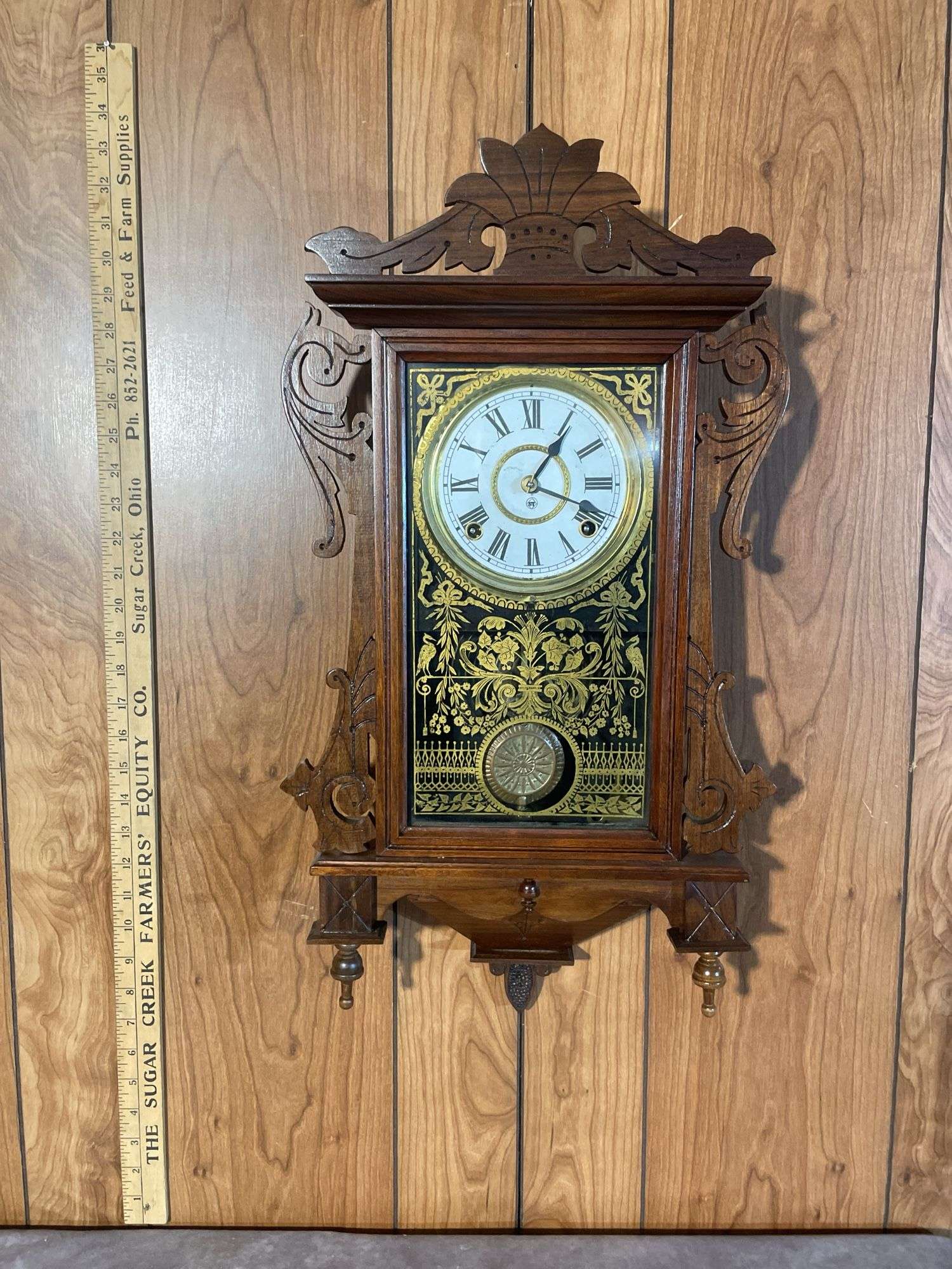 Seth Thomas wall clock - Kaufman Realty & Auctions