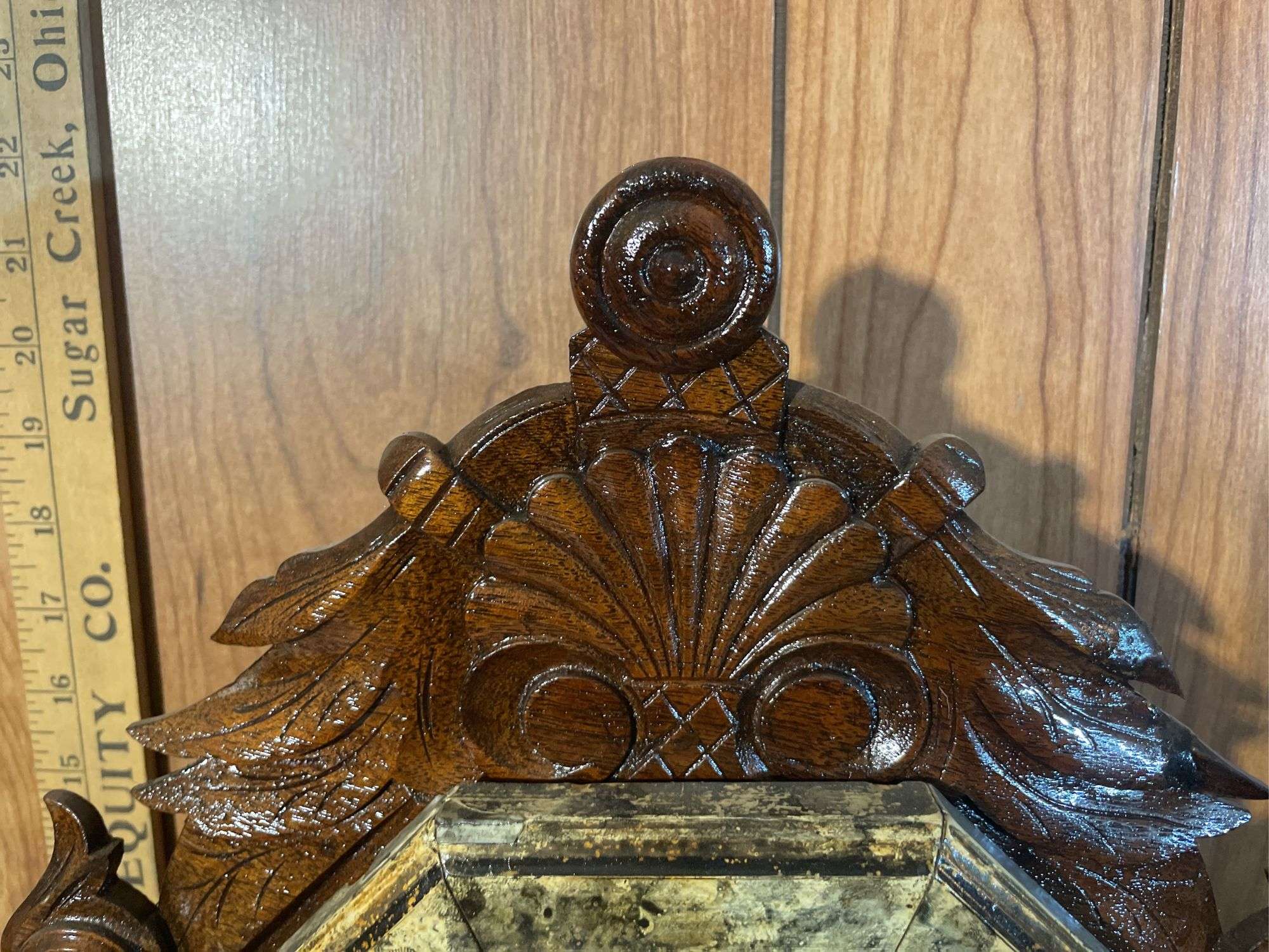 Ingraham walnut mantel clock - Circ 1877 - Kaufman Realty & Auctions