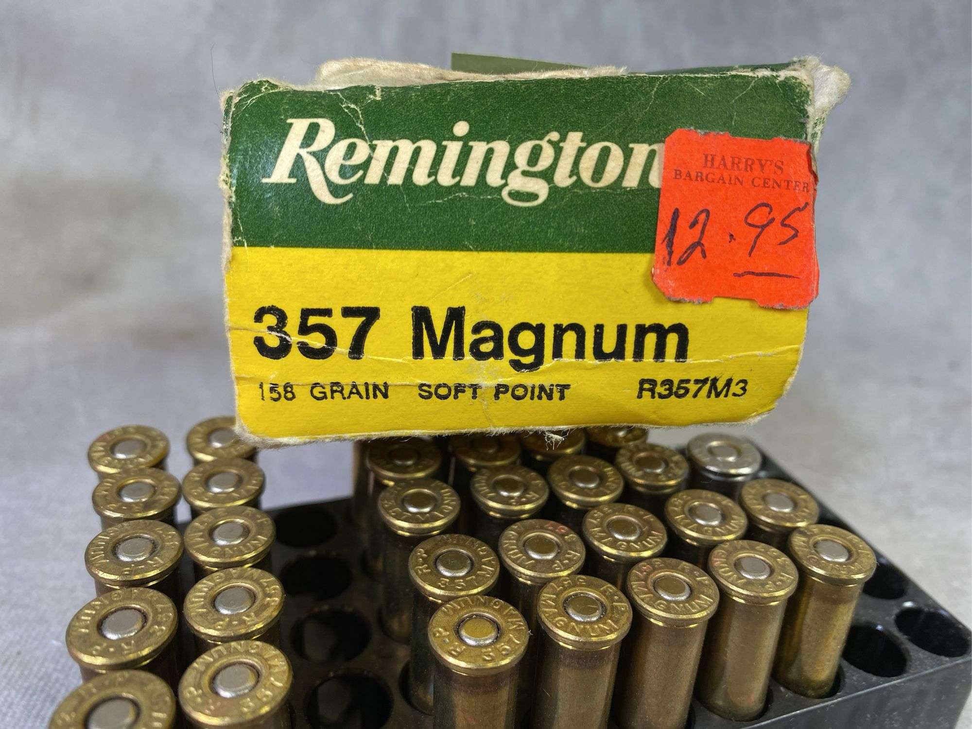 Remington 357 magnum 33 rounds 158 gr - Kaufman Realty & Auctions
