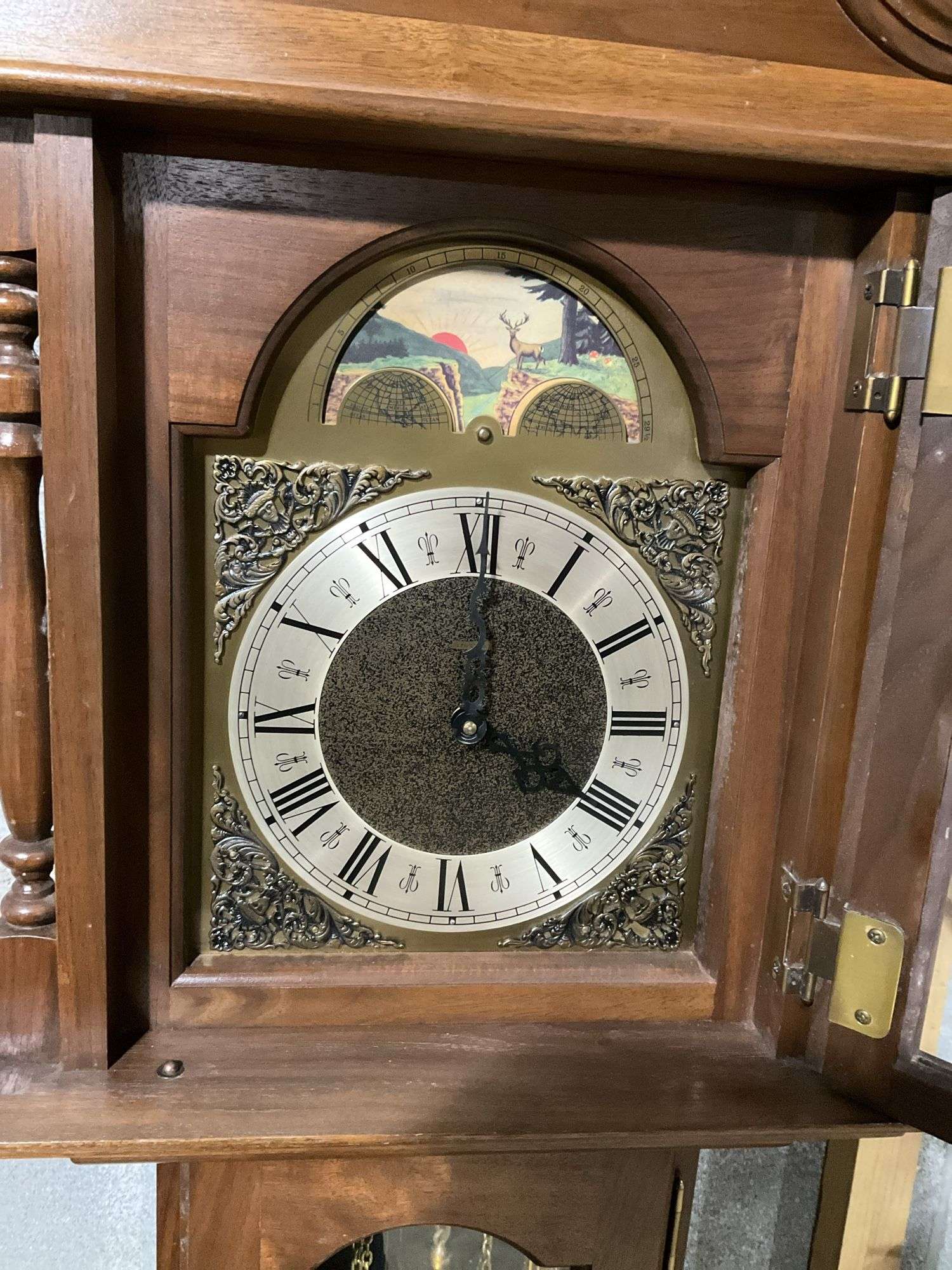 Emperor Grandfather Clock - Kaufman Realty & Auctions