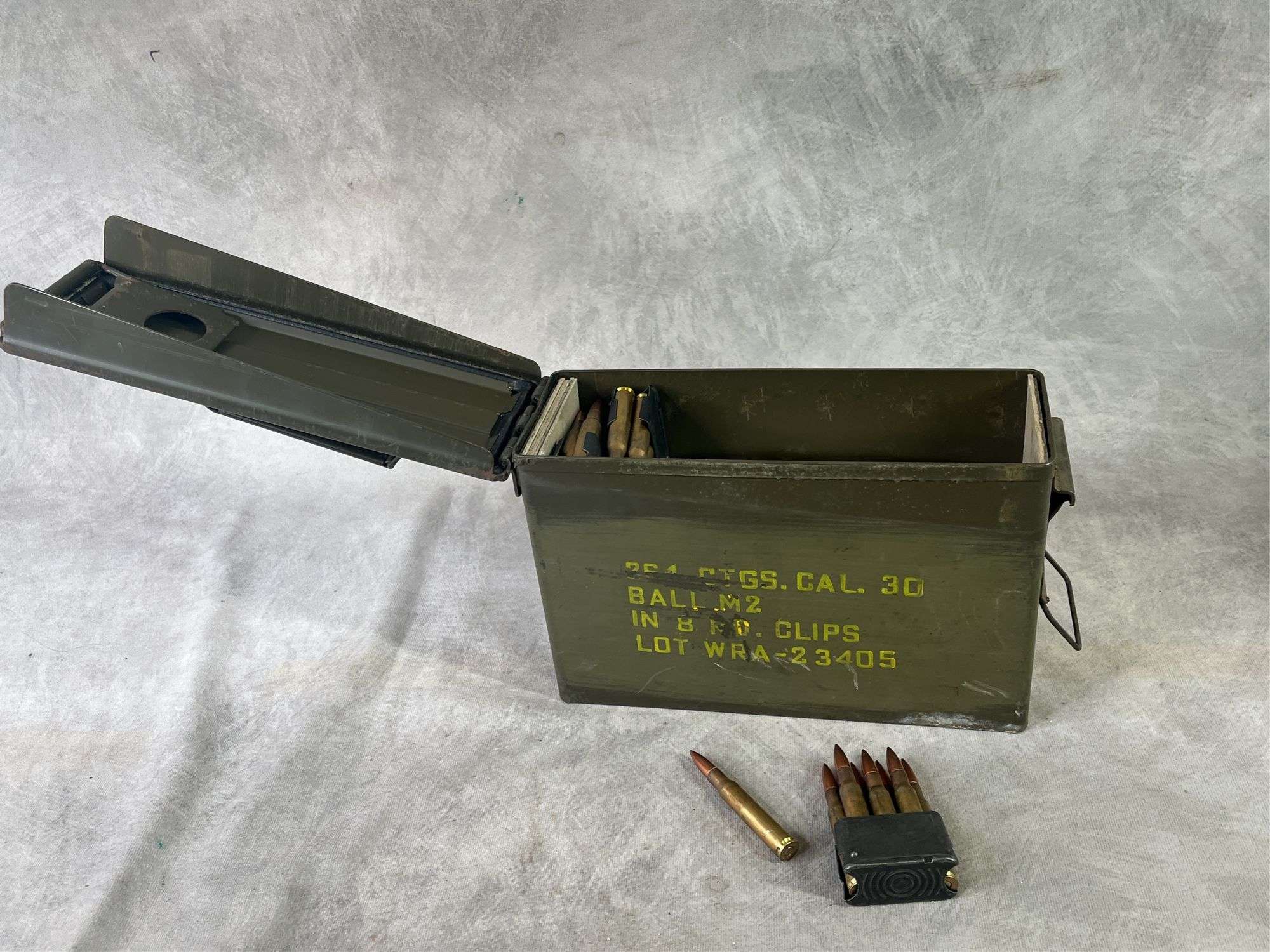 Cal .30 Ball M2 Ammo - Kaufman Realty & Auctions