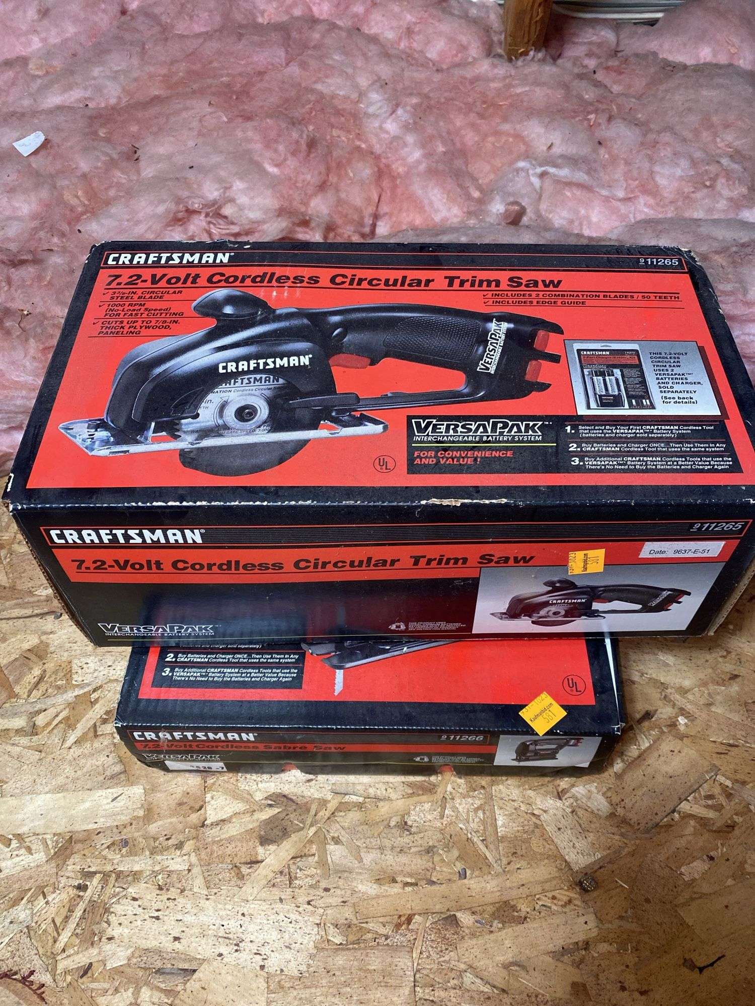 Craftsman Cordless Circular Trim Saw, Craftsman Cordless Sabre Saw ...