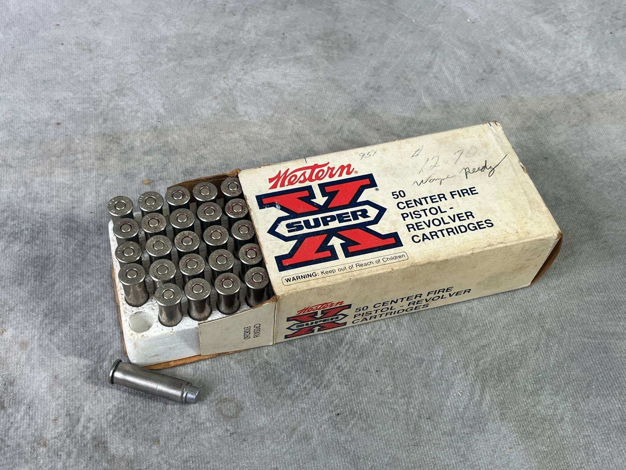 Western Super X 357 Mag 158gr, Full Box - Kaufman Realty & Auctions