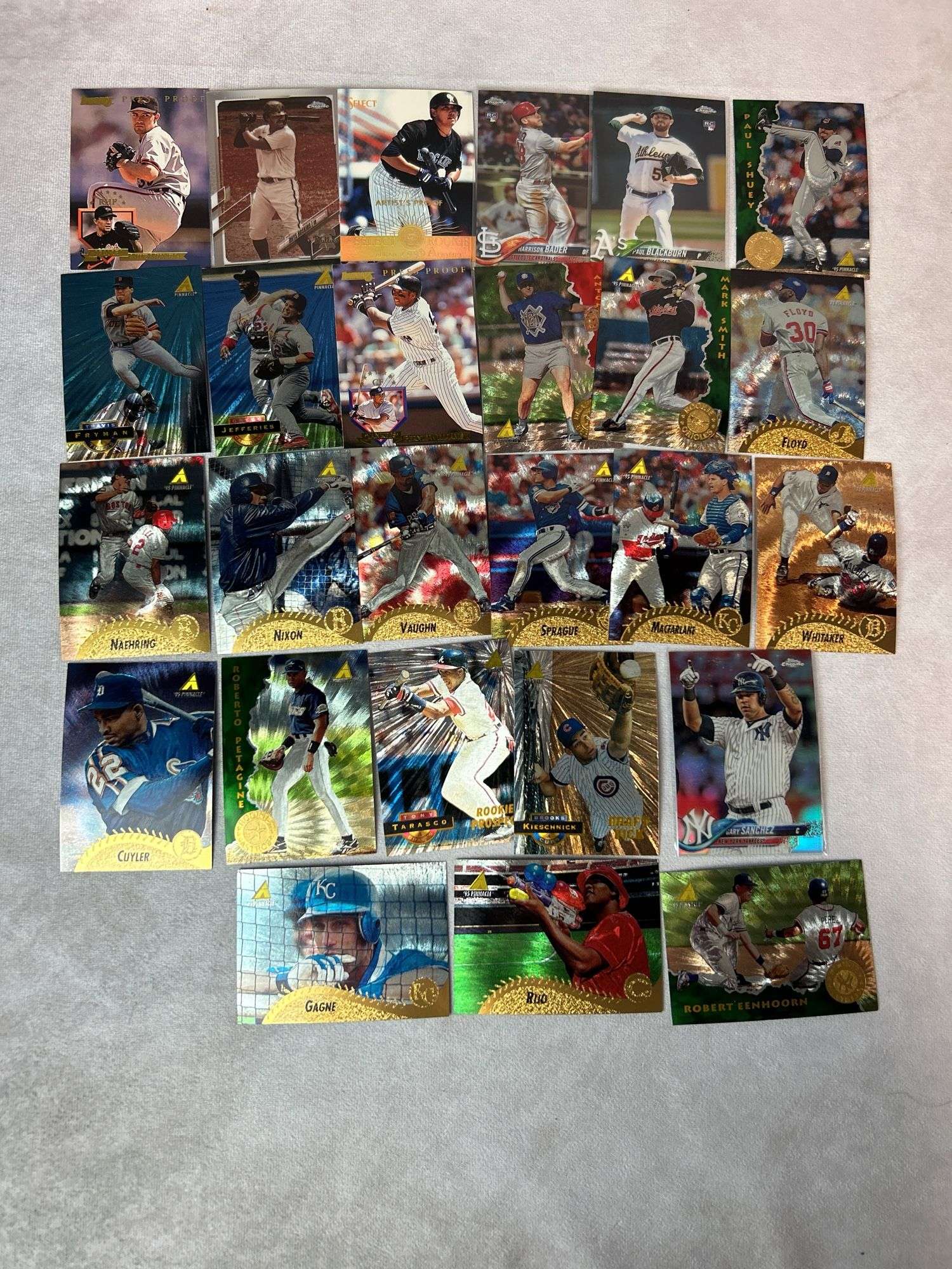 Baseball Press & Artist Proof, Museum & Refractor card lot of 26 ...