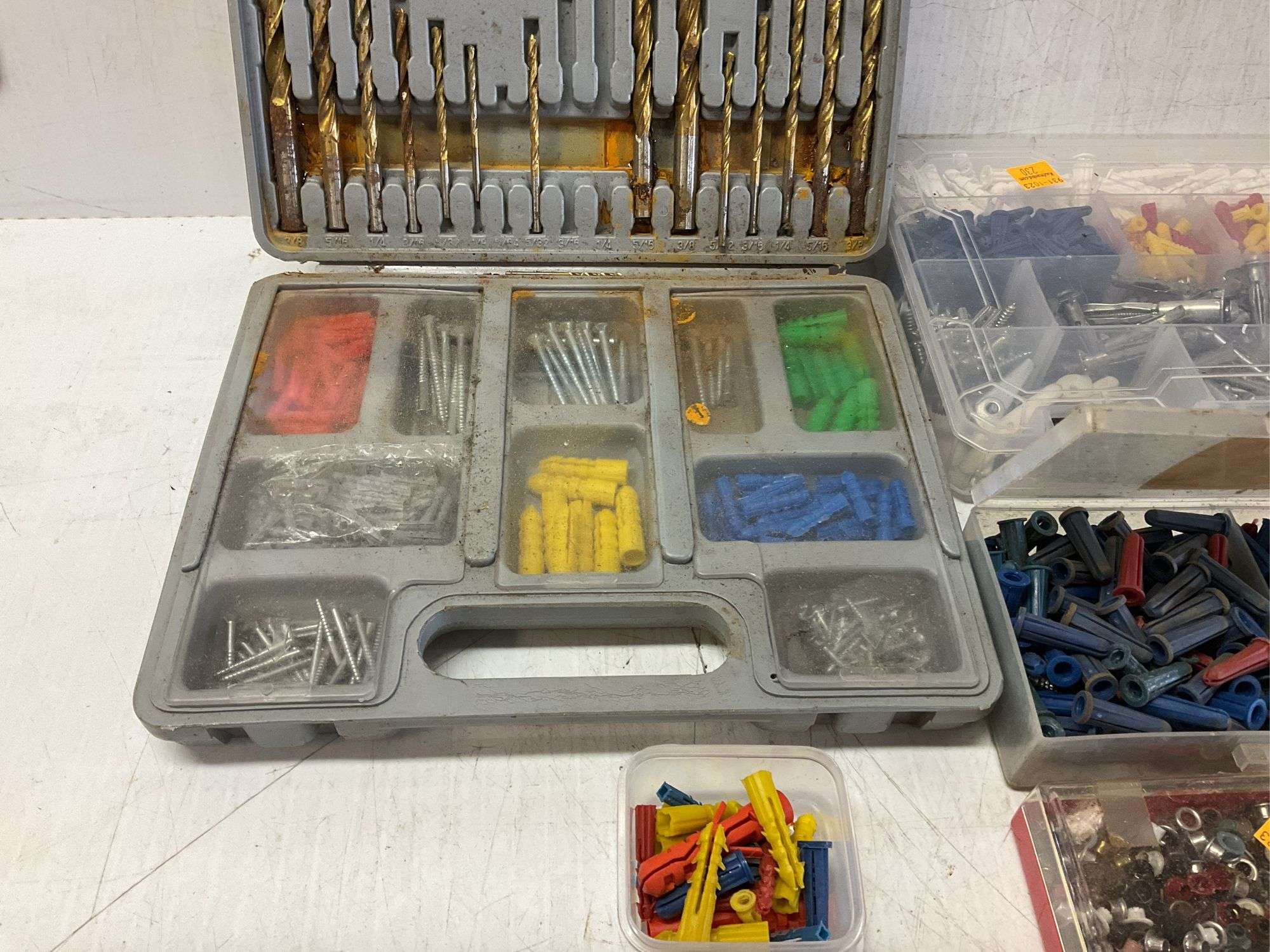Assortment of Fasteners, Wall Anchor Kits - Kaufman Realty & Auctions