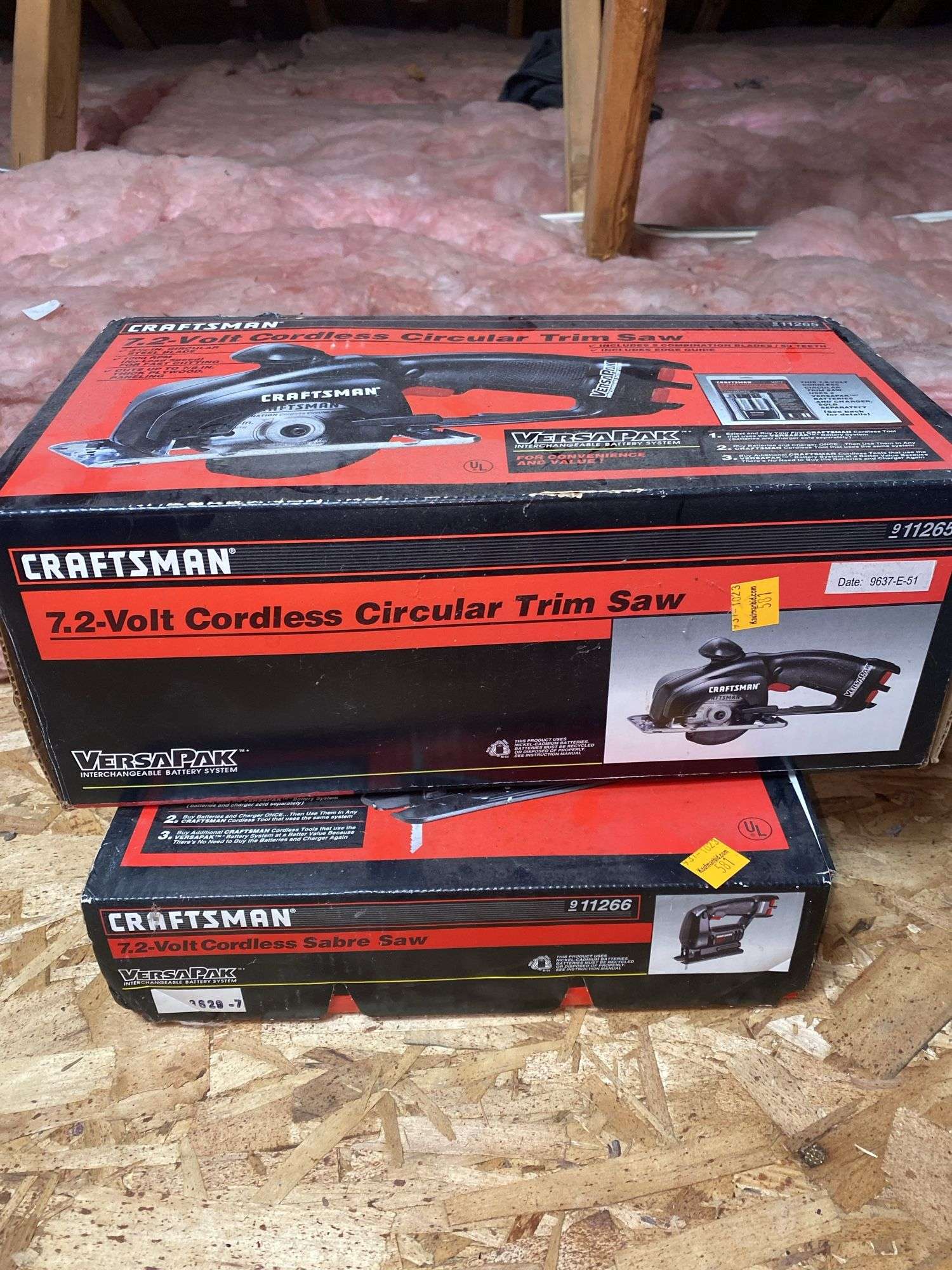 Craftsman Cordless Circular Trim Saw, Craftsman Cordless Sabre Saw ...