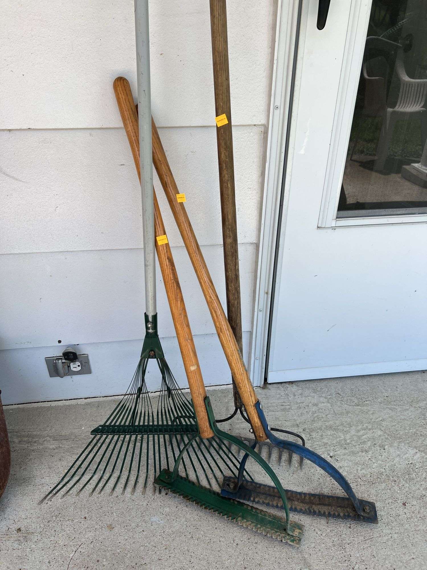 Assortment of Rakes - Kaufman Realty & Auctions