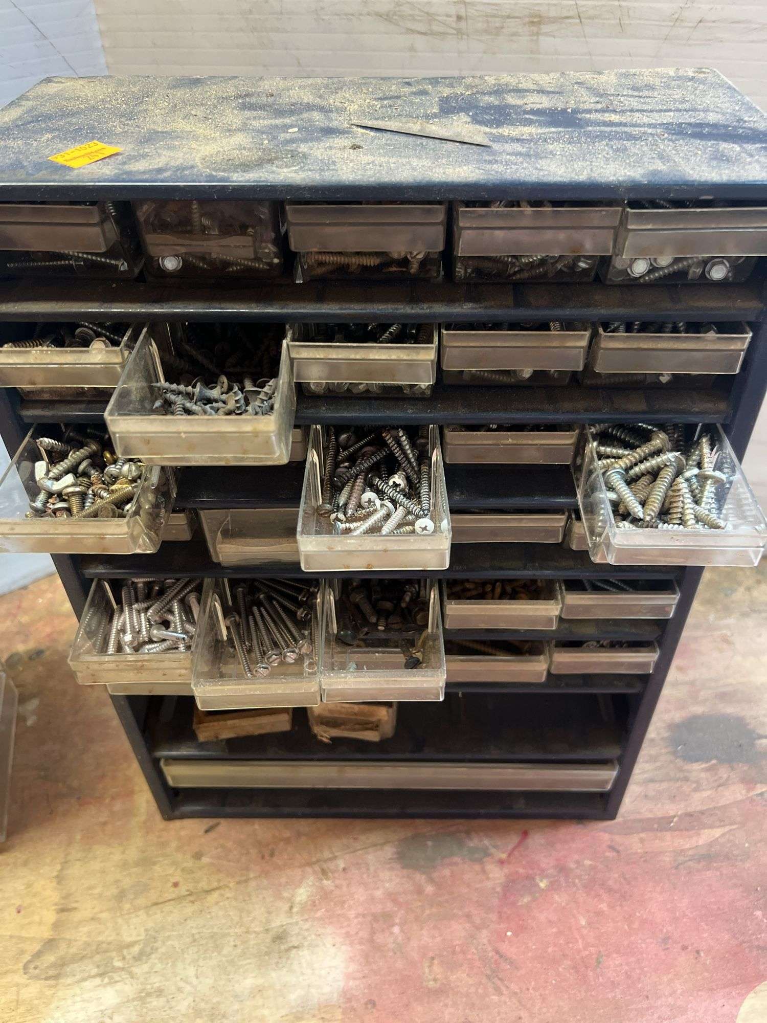 Screw and Bolt Canisters - Kaufman Realty & Auctions