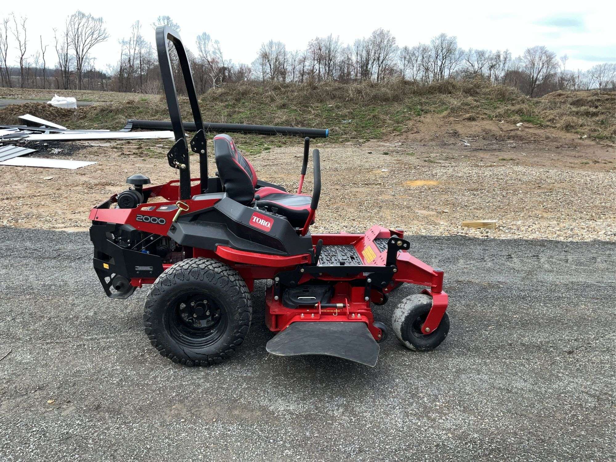 Toro 2000 Turbo Force mower 52” mower, ONLY 21 hours, like new still ...