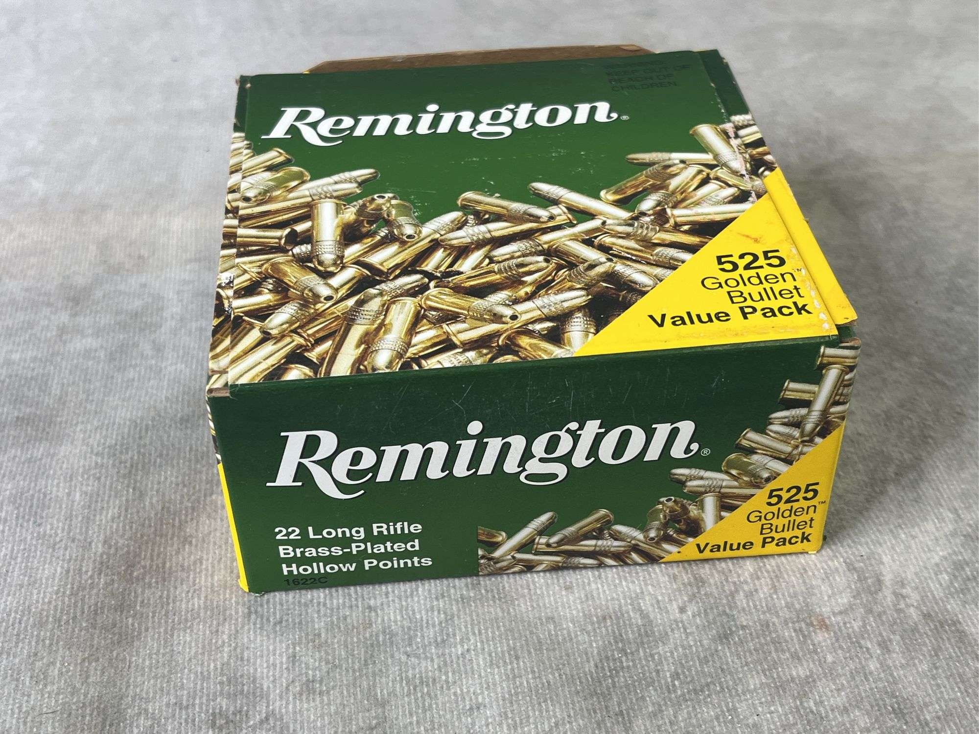 525 Remington Golden Bullet Value Pack 22 Long Rifle Brass Plated ...