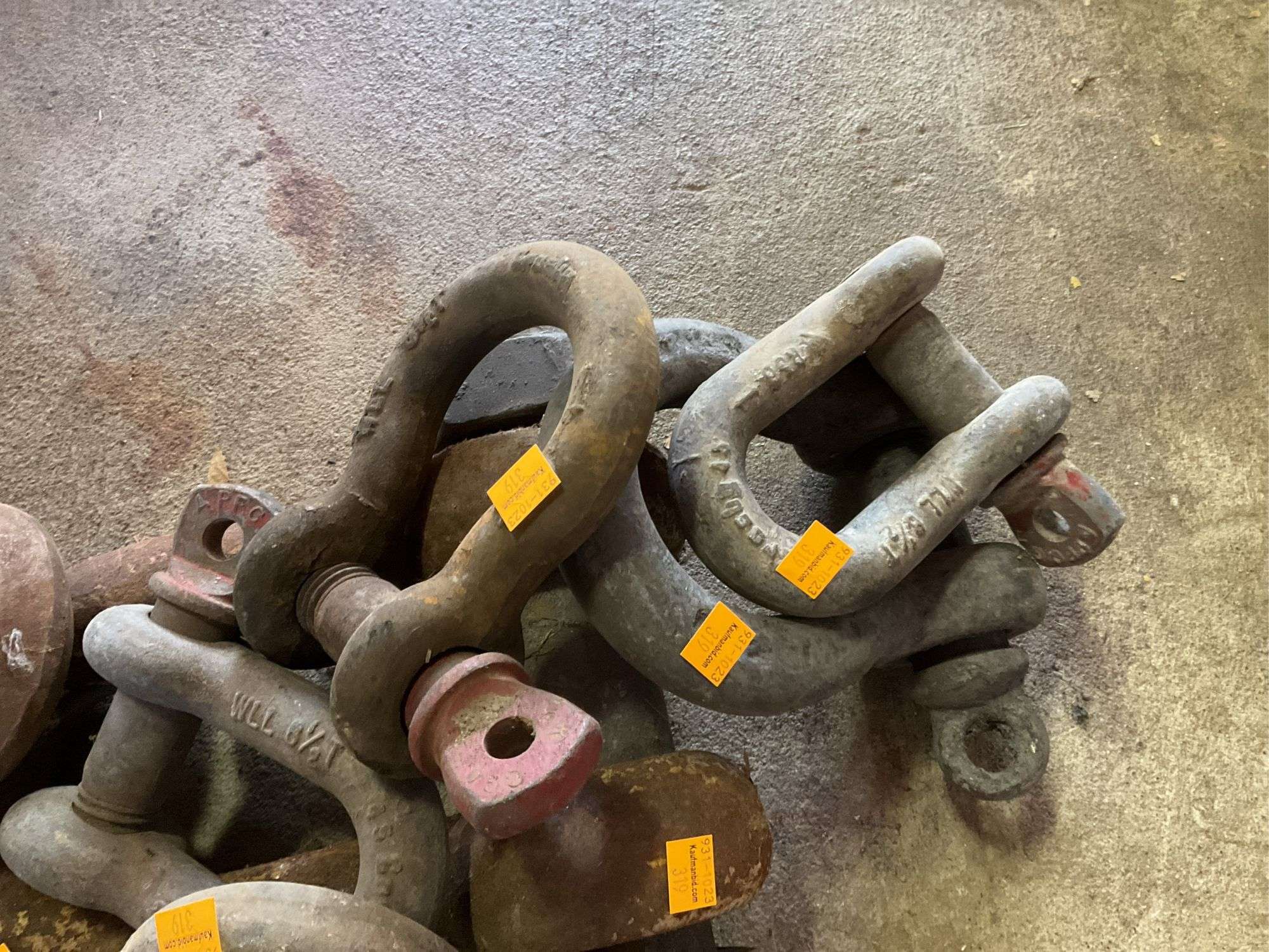 Assortment of Clevis Hitches and Hooks - Kaufman Realty & Auctions